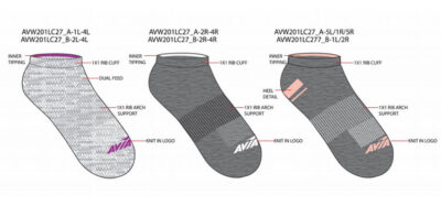 Standard Sock Design Template for All Types of Sock (Free Download)