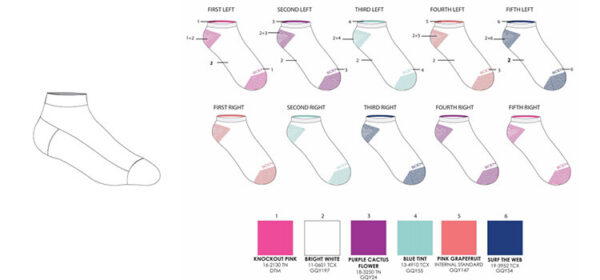 Standard Sock Design Template for All Types of Sock (Free Download)