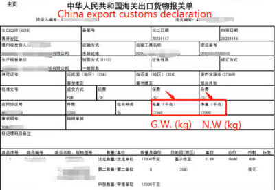 Calculate Net, Gross, and Tare Weight in Shipping: Examples