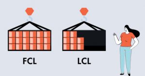 FCL & LCL Differences (Charts Explained) & Sea Freight Case Study