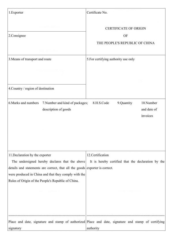 What is Certificate of Origin? Meaning, Issue Authority (With Templates)