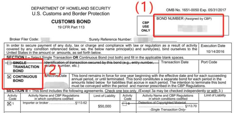Customs Bond Types and Costs: How to Obtain Yours?