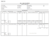 Manifest in Shipping | Meaning, Contents & Types