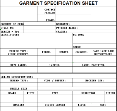 How to Use Product Spec Sheet for Your Product Sourcing?