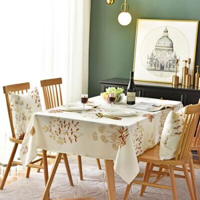 Top 10 tablecloth fabric materials: Pros & Cons