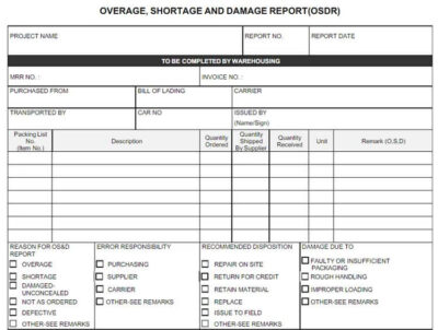 Over, Short & Damage in Shipping: How to Handle It?
