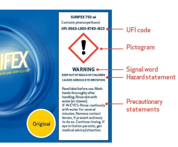 EU UFI Label: Safe from Harmful Products
