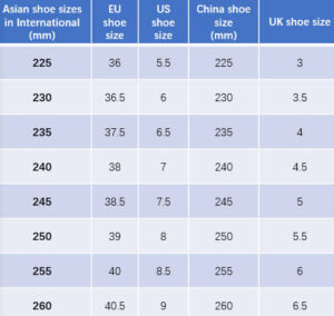 Asian Size Conversions to US | Which One Suits You?
