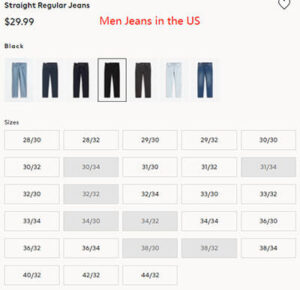 Conversiones de tallas asiáticas a EE.UU.: ¿cuál le conviene?